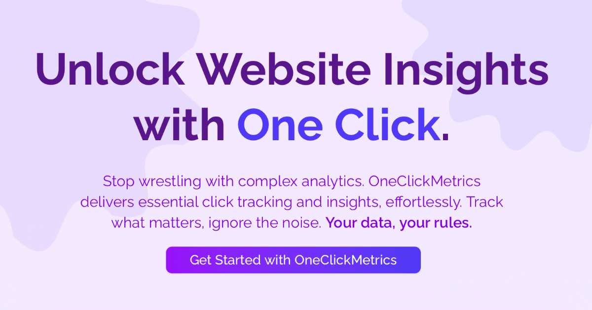 OneClickMetrics